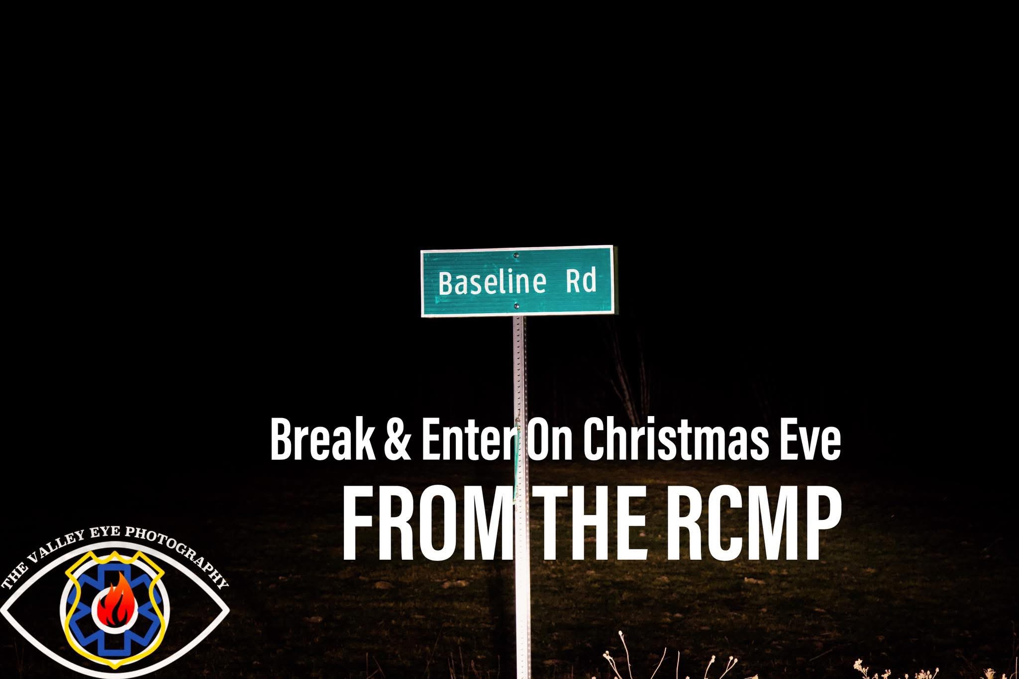 Break and Enter in progress in West Black Rock - The Valley Eye Photography